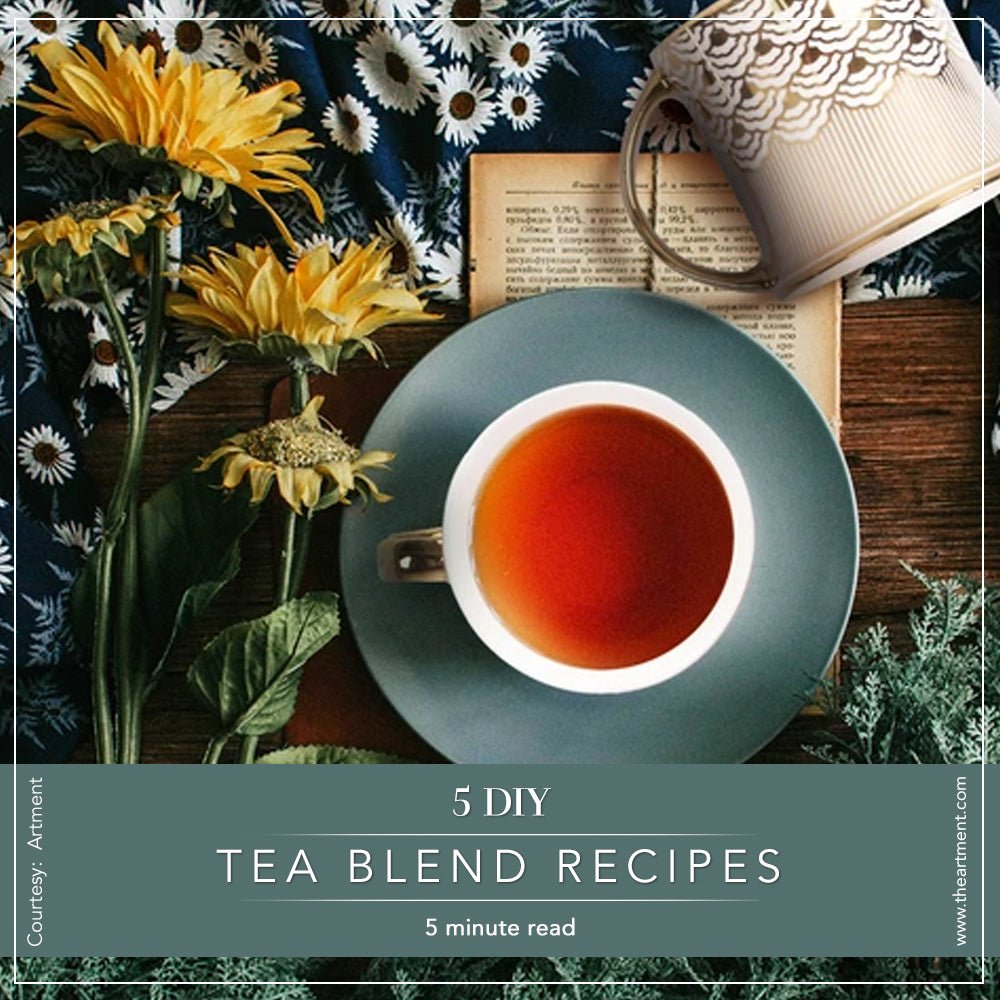 Tea Blending Techniques - 5 DIY Tea Blend Recipes – The Artment