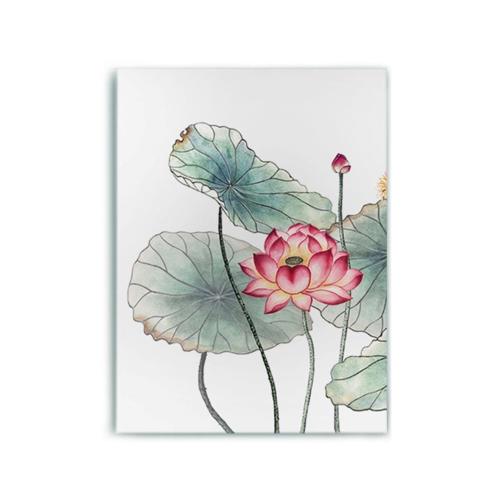Blooming of the Glorious Lotus Canvas (Matte Finish) – The Artment