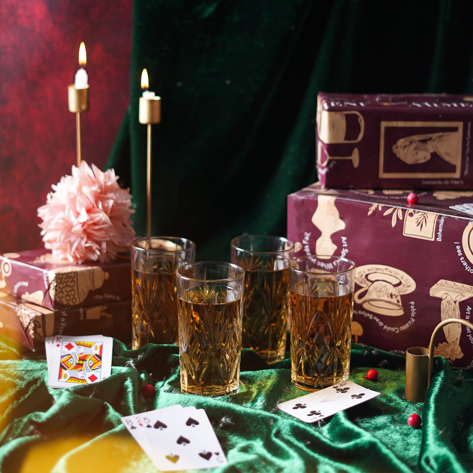 Elevated Etched Highball Glass Gift Box – The Artment