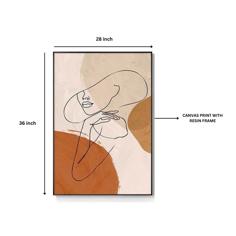 SINGLE LINE ART WALL PAINTING – The Artment