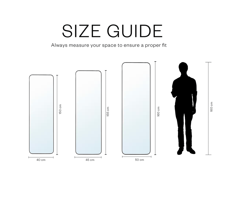 Vista Frame Floor Mirror – The Artment